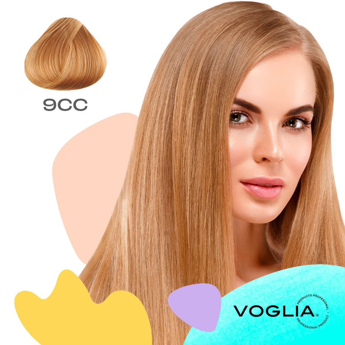 Voglia 9CC Very Light Blonde Hair Dye – Gray Coverage – Beauty ...